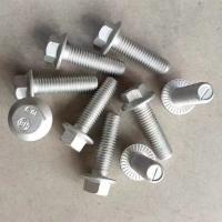 China Dacromet Hex Flange Head Bolt Grade 10.9 UNC Thread M3-M36 Carbon Steel for sale
