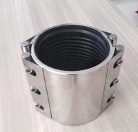 China Stainless Steel Pipe Clamp Bolted Connection 2 Inch for Shipbuilding Industrial Pipe Support for sale