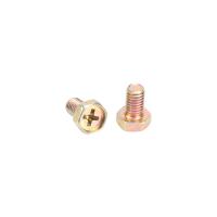 China Galvanized Carbon Steel M4-M8 Cross Socket Hex Head Bolts with Indentation GB29.2 UNC Thread for sale
