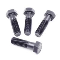 China UNC Right Hand Thread Hex Head Stiffener Bolts Used for Construction , Mechanical Manufacturing,Pipeline Installation for sale