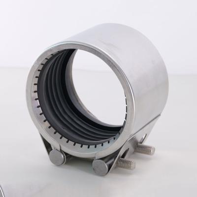 China Stainless Steel Bolted Grip-Type Pipe Coupling with EPDM Seal for Industrial Piping for sale