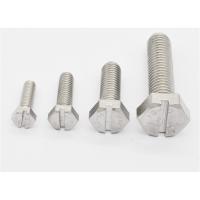 China Stainless Steel GB/T 29.1 Hex Bolt with Slot on Head M12 x 1.75 for sale
