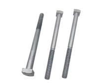 China Hot Dipped Galvanized Square Head Extension Rod Bolt M6-M30 Custom Thread Length UN Thread for sale