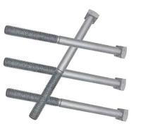 China Hot Dipped Galvanized Square Head Extension Rod Bolt M6-M30 Custom Thread Length UN Thread for sale