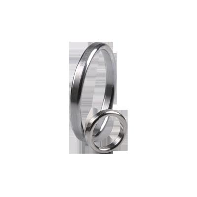China ASME B16.20 Stainless Steel RTJ Gasket 1/2 to 60 Inch Oval Octagonal Ring Joint Gasket for sale