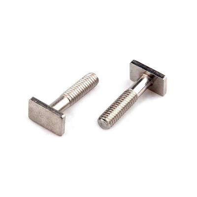 China Stainless Steel 304 T Shaped Screw with Cuboid Head for sale