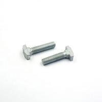 China Forged Flat Square Hammer Head T Bolts with Hot Dipped Galvanized Coating for sale