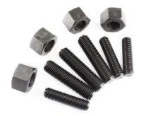 China DIN976/ASME B18.31.1 Standard Threaded Rod/Stud Bolt And Nut Assembly with Right Hand Thread Coarse/Fine for sale
