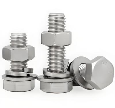 China Fine Thread Full Threaded Bolt with Hex. Nut for Precise and Secure Fastening Needs in Heavy Duty Applications for sale