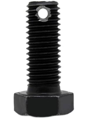 China Carbon Steel Hexagonal Head Bolt with Tail Hole for Clip Fastening M6-M20 8.8 Grade for sale