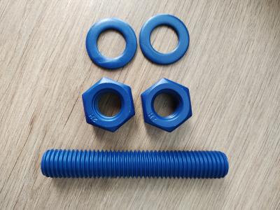 China Good Partner for Stud Bolt c/w 2 Heavy Hex Nuts & 2 Plain Washers Totally with PTFE Coating Finish for sale