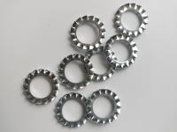 China External Serrated Lock Washers 16-32 Teeth Anti-Loosening Mechanism DIN 6798 Standard M3-M24 Sizes for sale