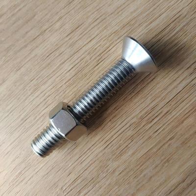 China Stainless Steel ASME B 18.3 Imperial Standard Hex Socket Countersunk Head Screw for sale