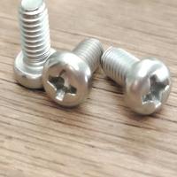China Stainless Steel Phillips Round Head Screw M4x8mm for Electronics and Food Machinery for sale