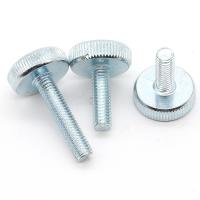 China Carbon Steel Hand Twist Fasteners M1.6-M10 with Zinc Plated Finish and Metric Coarse Thread for sale