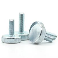 China Carbon Steel Hand Twist Fasteners M1.6-M10 with Zinc Plated Finish and Metric Coarse Thread for sale