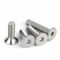 China DIN 7991 Stainless Steel Hex Socket Countersunk Head Screws | A2/A4 Grade Machine Bolts | Flat Head Allen Drive Fasteners for sale