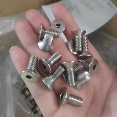 China Monel 400 Flat Head Socket Cap Screw ASME B18.3 Countersunk 82 Degree Marine Grade Nickel Copper Alloy for sale
