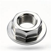 China M6-M20 Dacromet Coated Hex Flange Nut Salt Spray Test 1000 Hours Corrosion Resistant Precise Thread for sale