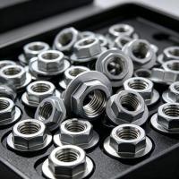 China M6-M20 Dacromet Coated Hex Flange Nut Salt Spray Test 1000 Hours Corrosion Resistant Precise Thread for sale