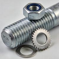 China M36 High-Strength Anti-Vibration Bolt and Nut Assembly for Wind Turbine Tower Applications for sale