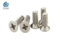 China SS304/316 Stainless Steel Flat Countersunk Round Head Bolt with Cross Driver - A2-70/A4-80 Grade - Custom Sizes Available for sale
