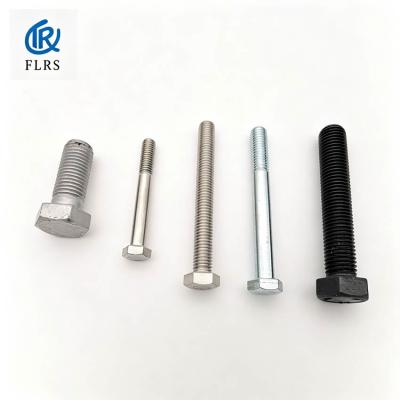 China Carbon Steel DIN933 M2 Hex Head Cap Screw HDG Surface 4.8 8.8 10.9 for sale