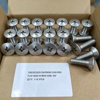 China Cross Recessed Countersunk Flat Head Screw Monel 400 5/8-11 UNC-2A x 1 Inch ASME B18.6.3 for sale