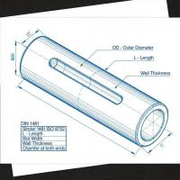 China Slotted Spring Pins DIN 1481 ISO 8752 Roll Pins Carbon Spring Steel Stainless Steel SS304 SS316 M1.5-M20 for sale