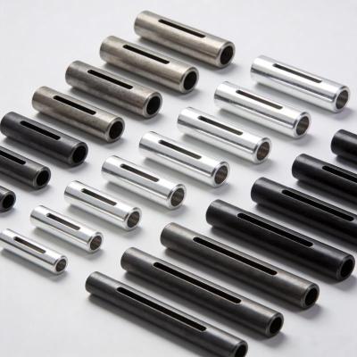 China Slotted Spring Pins DIN 1481 ISO 8752 Roll Pins Carbon Spring Steel Stainless Steel SS304 SS316 M1.5-M20 for sale