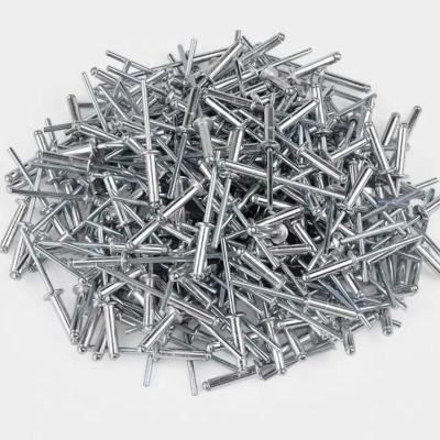 China Aluminum Steel Blind Rivets Open End Closed End Large Flange Countersunk Head 3.2mm 4.0mm 4.8mm 6.4mm for sale