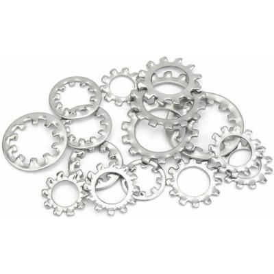 China DIN 6797 DIN 6798 Reusable Tooth Lock Washer Star Washer M3-M20 for sale