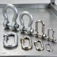 China Forged Bow Dee Shackles US European Type Screw Pin Safety Bolt Pin for sale