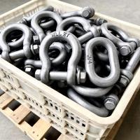 China Forged Bow Dee Shackles US European Type Screw Pin Safety Bolt Pin for sale