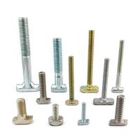 China Custom Nonstandard Steel T Bolts M3 to M52 Carbon Stainless Alloy Steel Various Coatings for sale