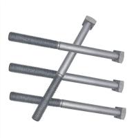 China Hot Dipped Galvanized Square Head Extension Rod Bolt M6-M30 Custom Thread Length UN Thread for sale