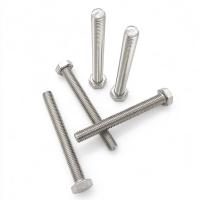 China DIN933 Stainless Steel 304 Passivated Hex Head Bolt M3-M72 Size Range 6mm-600mm Length for sale