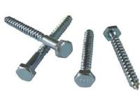 China Hex Head Self Tapping Wood Screws Stainless Steel 304 1/4 x 2 Inch ASME B18.2.1 for sale