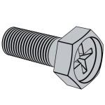China Industrial Slotted Hex Bolt Fastener - Wear Resistant Carbon/Stainless Steel Bolts Class 8.8 to 12.9 for sale