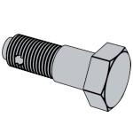 China Anti-Wear Hex Head Bolts Class 8.8-12.9 for Wind Energy and Mechanical Machinery Applications for sale