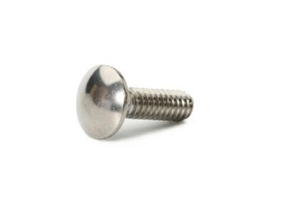 China Zinc Plated Round Head Carriage Bolts and Nuts 3/8-16 × 3/4 Inch - Carbon/Stainless Steel with Multiple Grade Options for sale