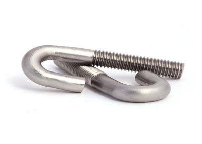 China Corrosion Resistant J Hook Anchor Bolts for Concrete Foundations - Class 8.8 to 12.9 Grades in Multiple Standards for sale