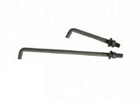 China High Tension L-Shaped Foundation Anchor Bolts - Class 8.8 to 12.9 Grade, BS/AS/DIN/ANSI/ASME Standards for sale