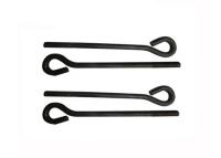 China Concrete Foundation Anchor Bolts with Eyelet Design - Carbon Steel & Stainless Steel in Class 4.8 to 12.9 Grades for sale