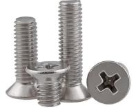 China DIN 965 Cross Recessed Countersunk Phillips Machine Screw M2 M8 Stainless Steel Custom Sizes for sale