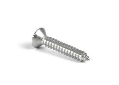 China ISO 1482 Self Tapping Metal Screws with Flat Slotted Countersunk Head - Carbon Steel & Stainless Steel - 5 Million Monthly Capacity for sale