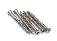 China Flat Head Square Driver Self Tapping Screws FLRS-008T | Countersunk Design | Carbon/Stainless Steel | 5 Million Monthly Capacity for sale
