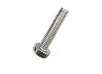 China SS304 SS316 Passivated Hex Head Bolts with Wire Holes - M3 to M72 Size Range, 6mm to 600mm Length for sale
