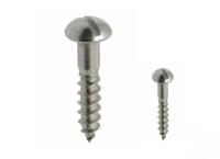 China Metric Slotted Round Head Self Tapping Wood Screws SS304 SS316 Carbon Steel DIN ISO ANSI 5M Monthly Capacity for sale