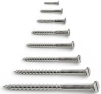 China Slotted Raised Countersunk Self Tapping Wood Screws Carbon Steel Stainless Steel M3 5 to M12 for sale